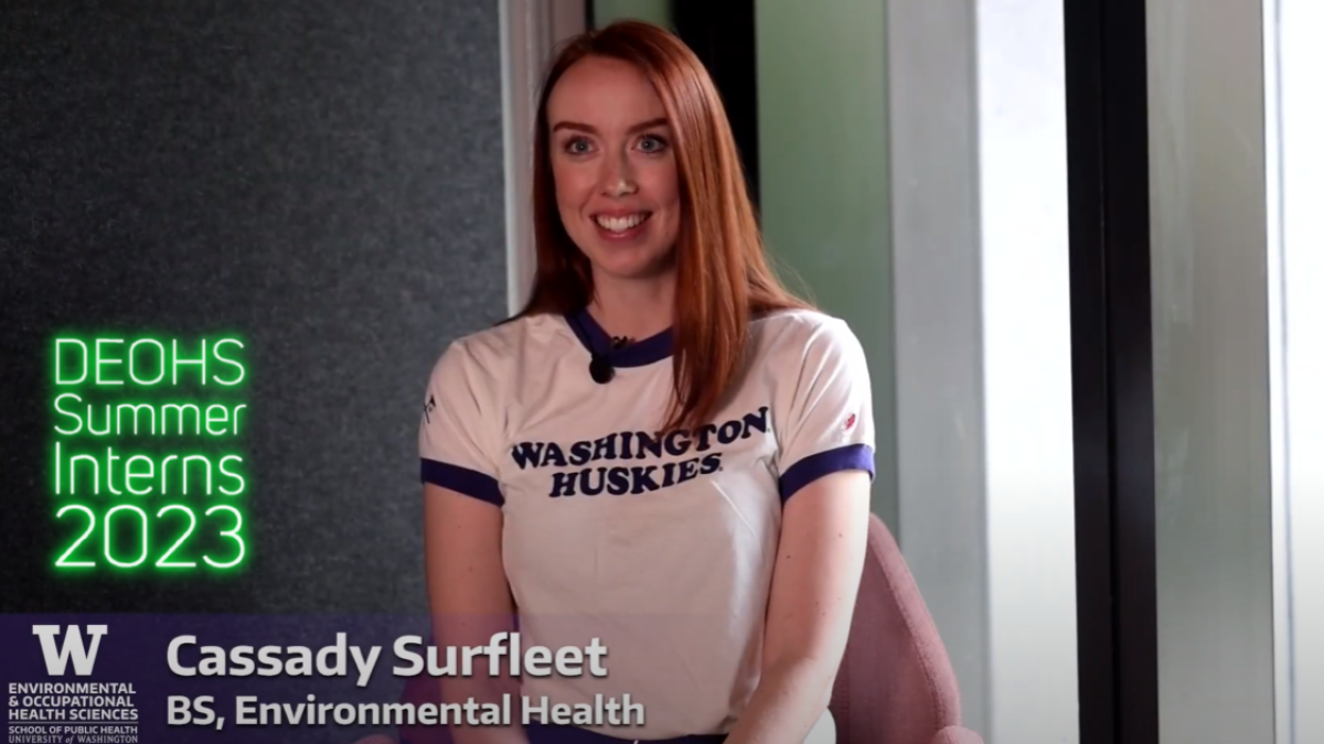 On The Job Cassady Surfleet Environmental And Occupational Health